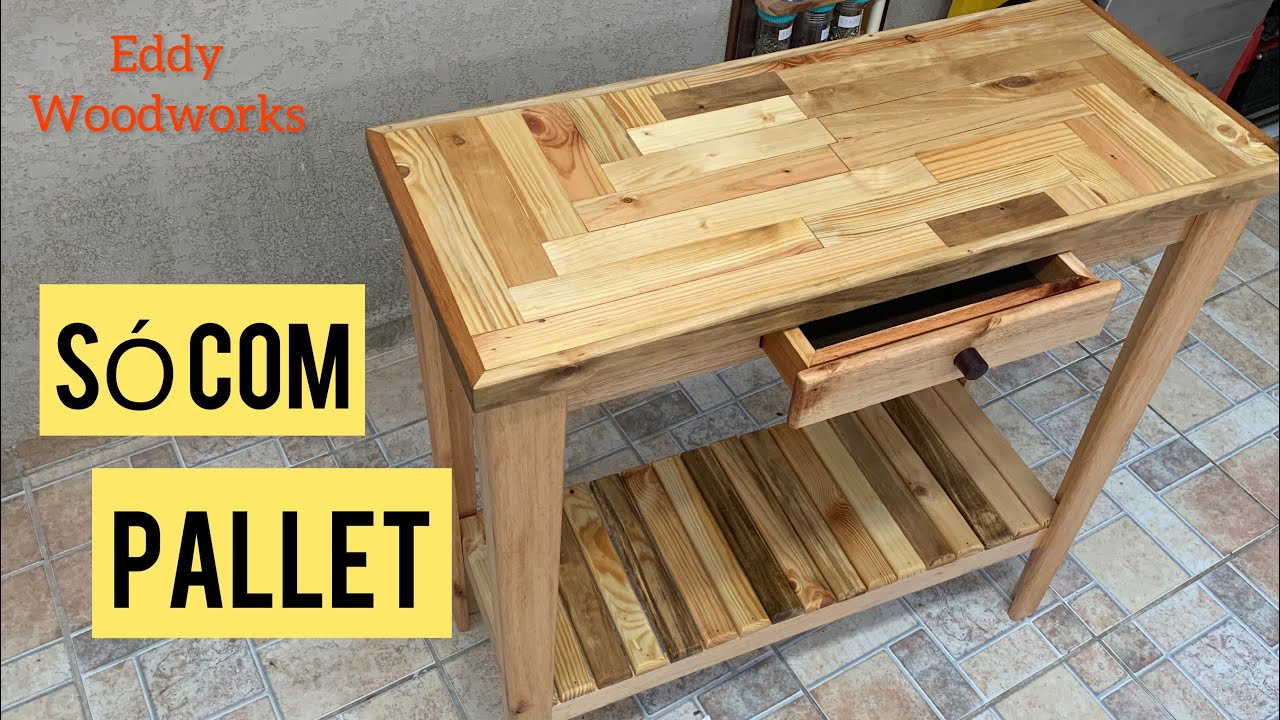 Mesa De Madeira Recuperada De Paletes Mesa De Paletes – Blog Da