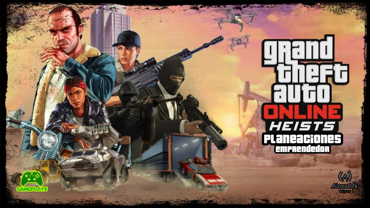 ATRACO AL YATE *PLANEACIÓN EMPRENDEDOR* GTA V ONLINE - YouTube