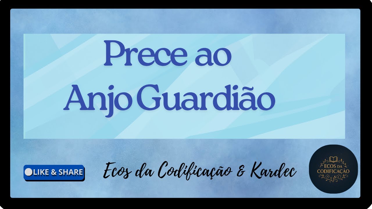 Prece ao Anjo Guardião - YouTube