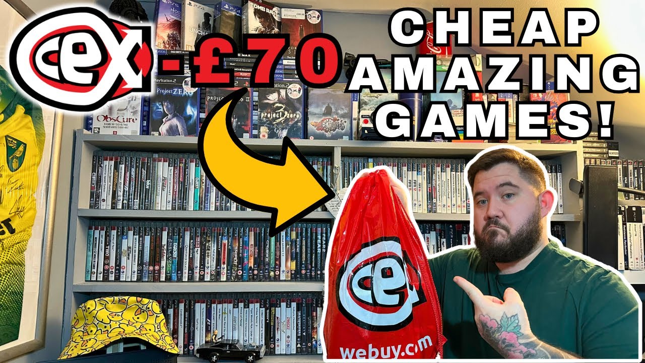 SO MANY Games Added! - Mega CEX HAUL - YouTube