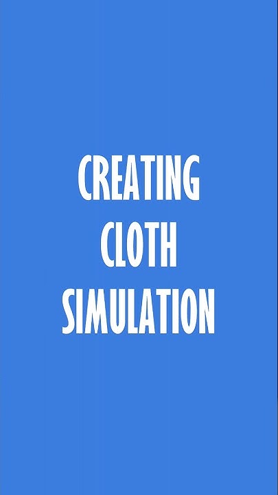 How to simulate cloth in Unreal Engine 5 #unrealengine #cloth #clothsimulation #gamedev # ...