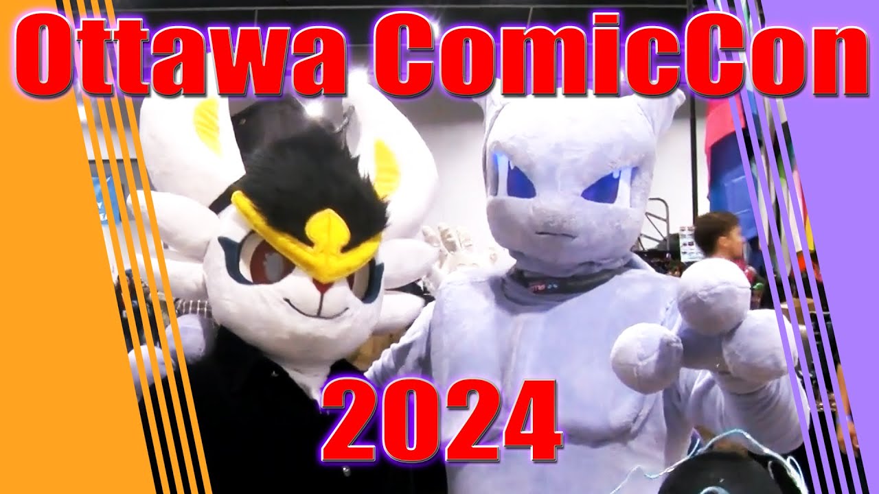 Captain Cinderace at Ottawa Comic Con 2024 (Sunday) - YouTube