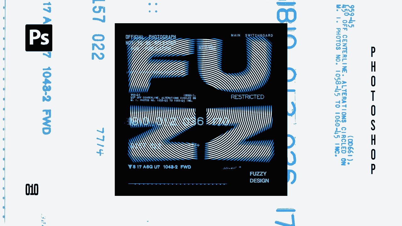 How to Create Cool Spin Blur Text Effect in Photoshop [Free File ...