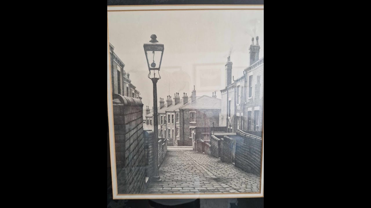 Stuart walton original pencil drawing 1982 - YouTube