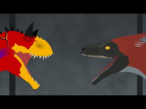 Pyroraptor VS Carnoraptor | Short Battle Animation - YouTube