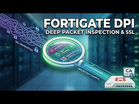 FortiGate Deep Packet Inspection (SSL Decryption) Explained + Full ...