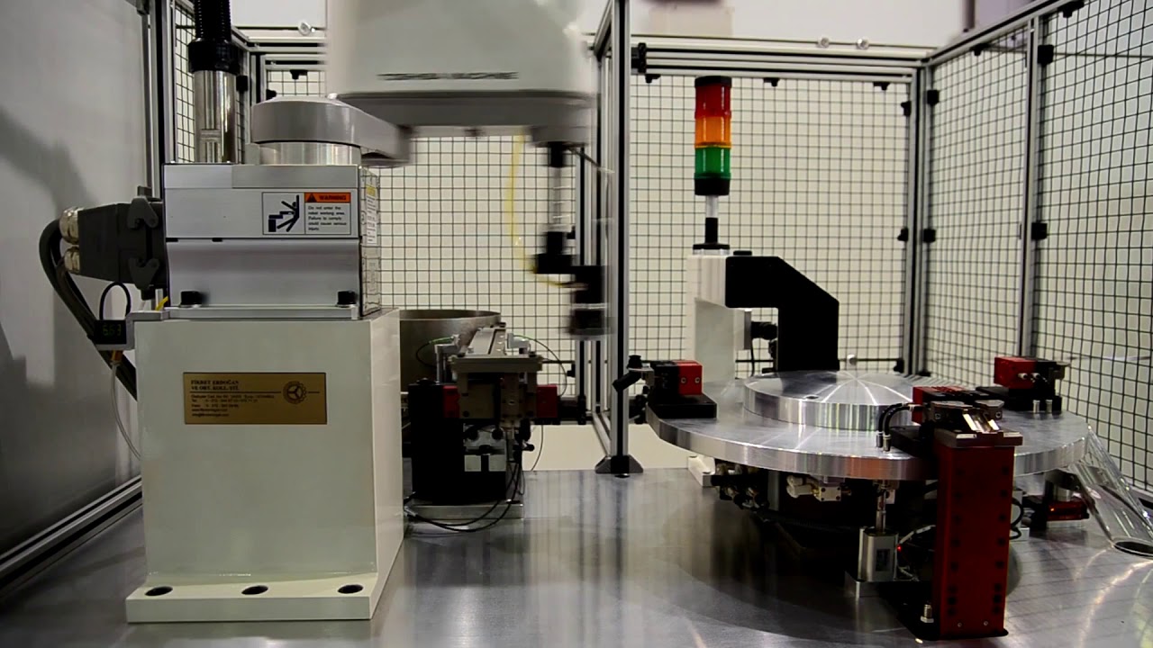 O-Ring Montaj Makinesi | Entek Otomasyon - YouTube