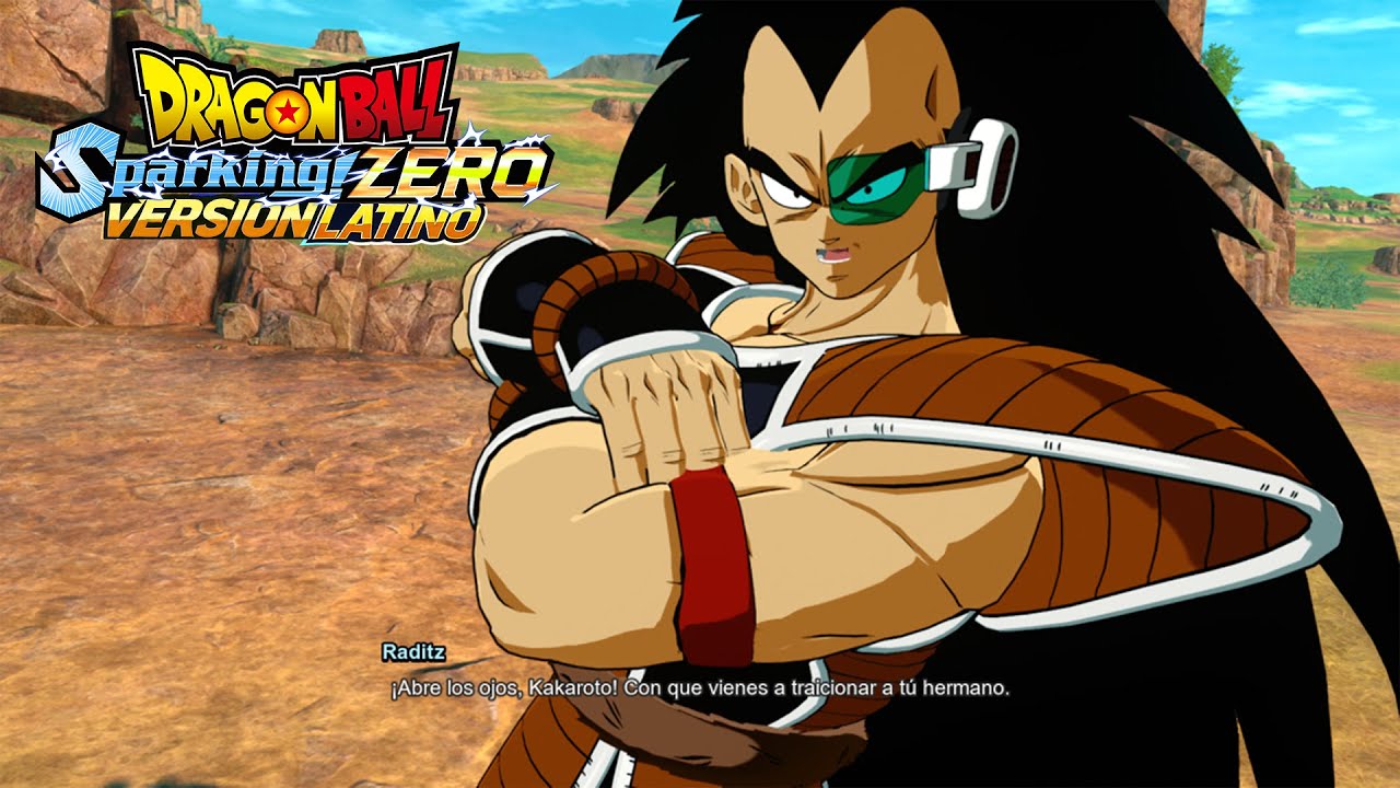 Dragon Ball Sparking Zero Version Latino (MOD) - Raditz vs Goku Inicio ...
