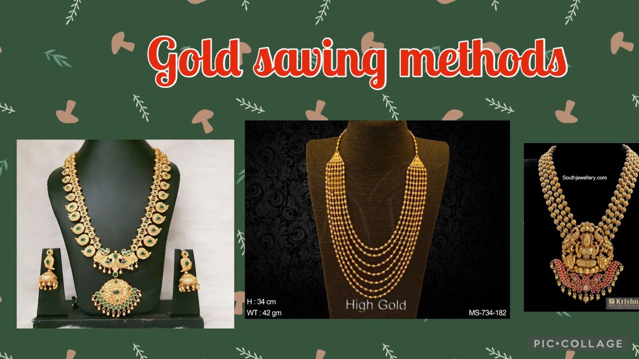 Gold saving methods | golden methods | Aarthi’s kitchen and vlogs - YouTube