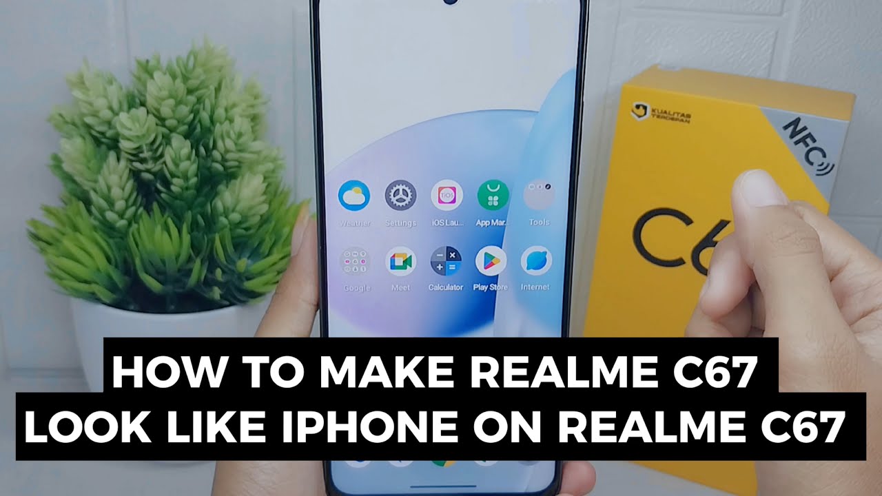 How To Make Realme Look Like Iphone On Realme C67 - YouTube