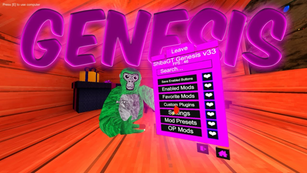 This Menu Can Make Peoples Screen BLACK!? | ShibaGT Genesis | Gorilla ...