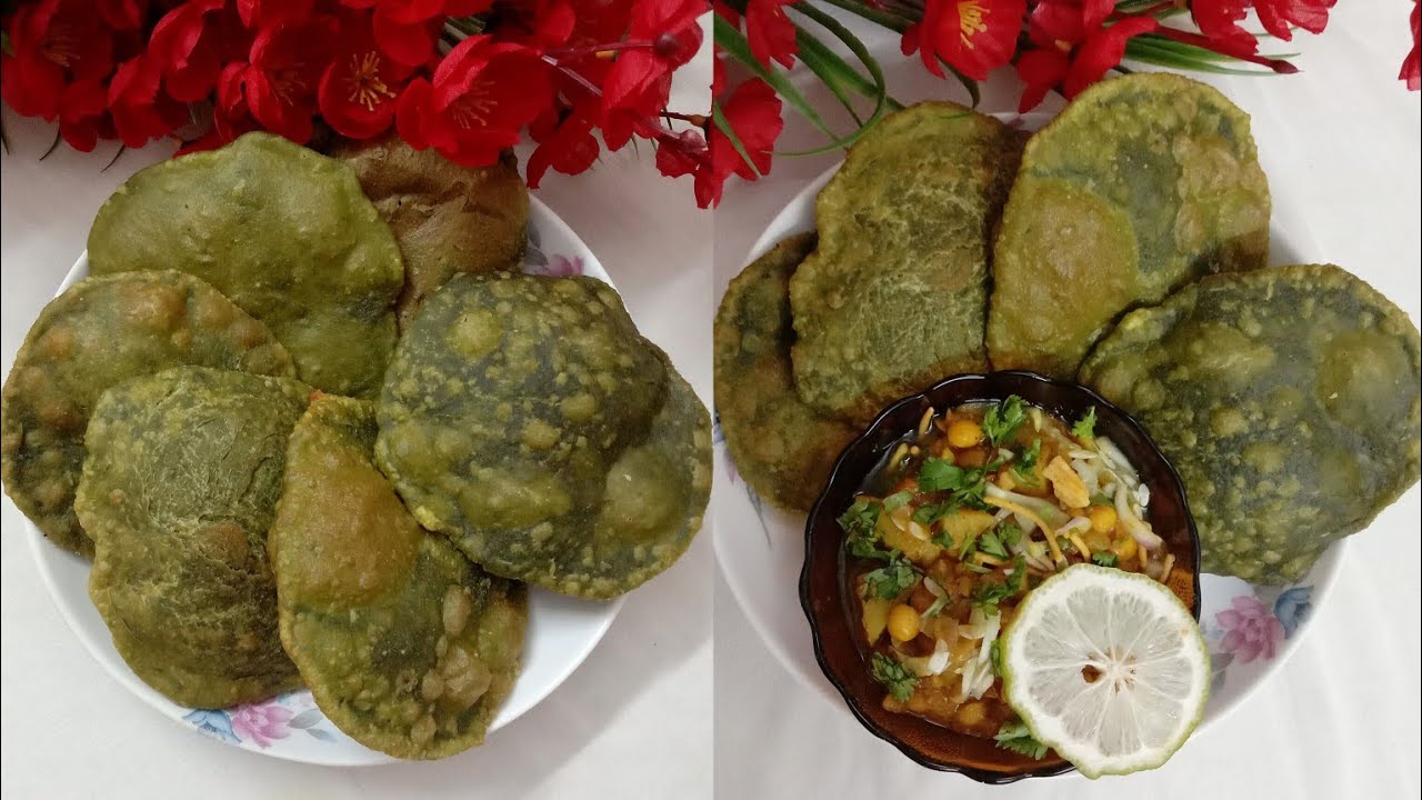 পালং পুরি রেসেপি || Palak puri recipe || পালং শাকের কচুরি রেসেপি ...