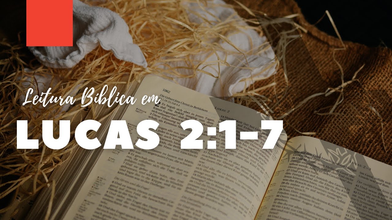 Lucas 2:1-7 - O nascimento do Salvador JESUS!!! - YouTube