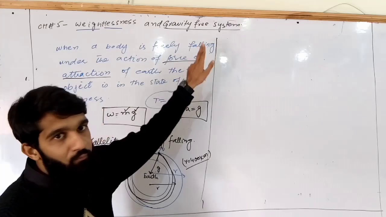 Physics-1st Year|| Chapter-05: Weightlessness,Gravity free system and ...