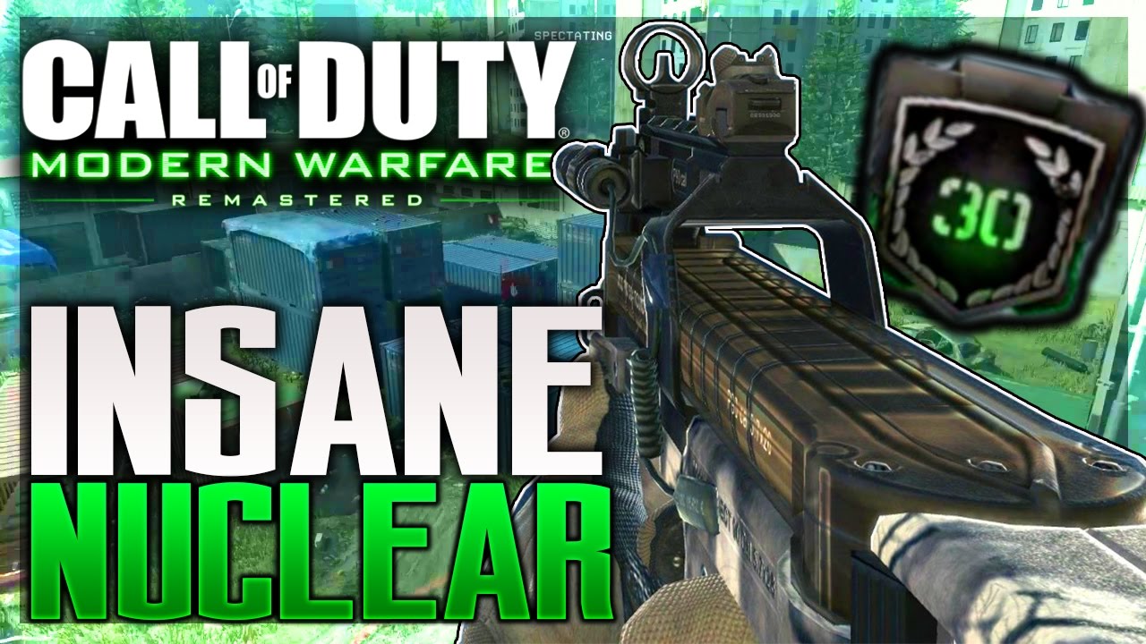 INSANE FAST NUCLEAR ON SHIPMENT! MODERN WARFARE REMASTERED FASTEST NUKE ...