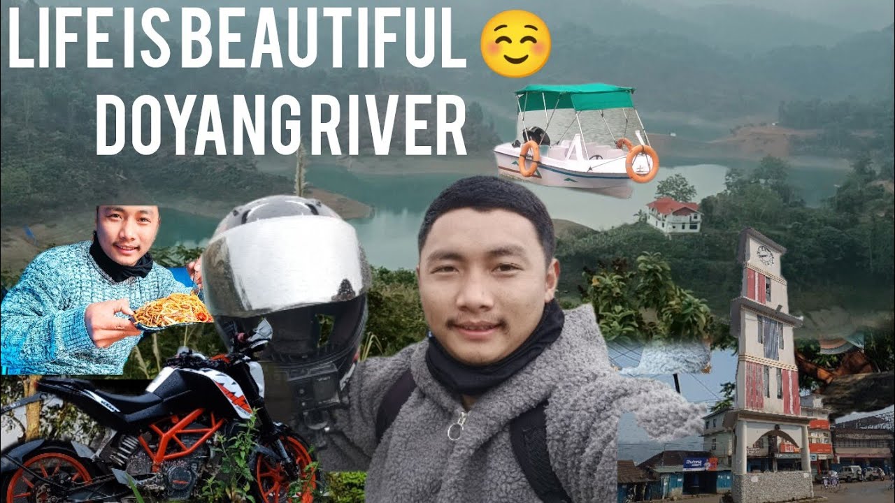 Solo Ride to Doyang River😍Ride in Rain🌧 Beautiful place # ...