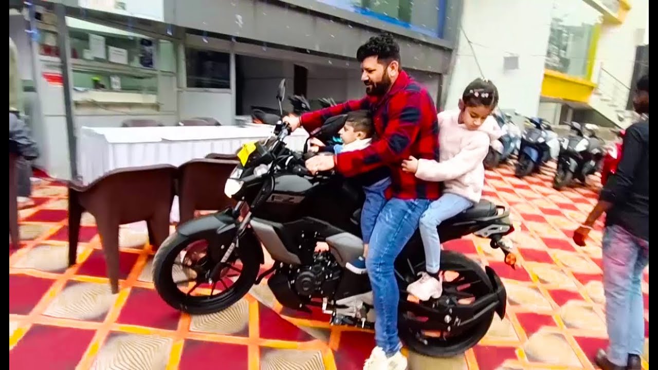 Taking Delivery of YAMAHA FZ F1 V3 BLACK EDITION BS6 2023 | Dream Come ...