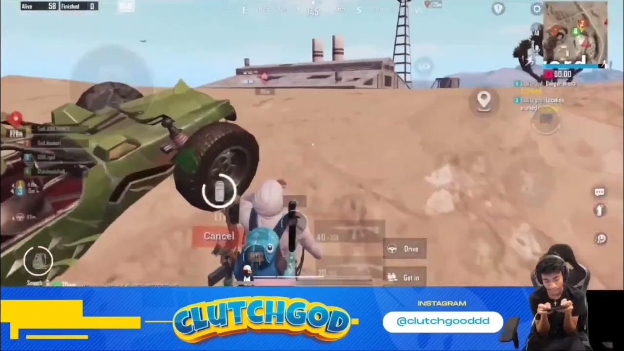 Maxy 1v4 Godlike in T1 scrims | HH vs Godlike Intense fight in Miramar | Maxy Op Clutch | - YouTube