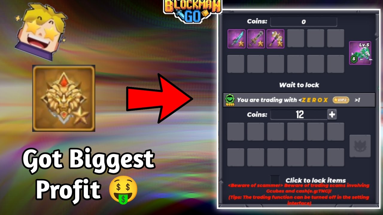 Got Big Profit Or Lose 🤔 In SkyBlock Blockman Go - YouTube