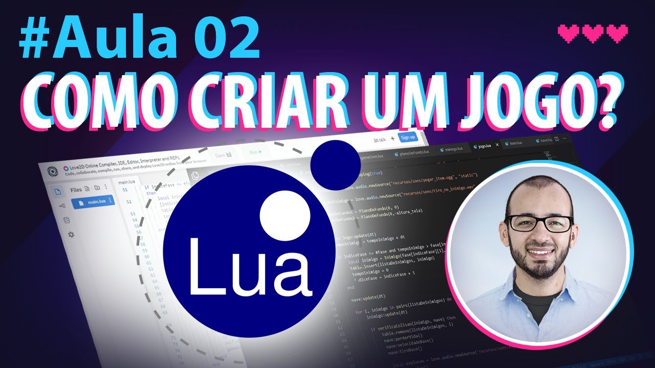 Oficina de Jogos - Aula 2 - Como criar um jogo? Introdução a linguagem ...