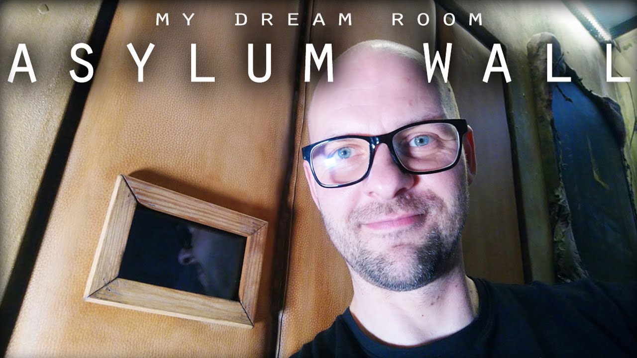 Making an Asylum Wall in My Room - YouTube