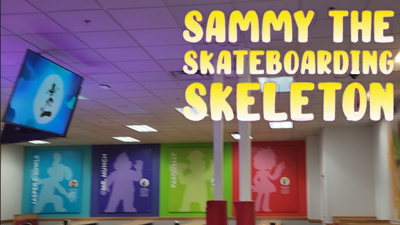Sammy The Skateboarding Skeleton | Lexington, KY | Chuck E. Cheese ...