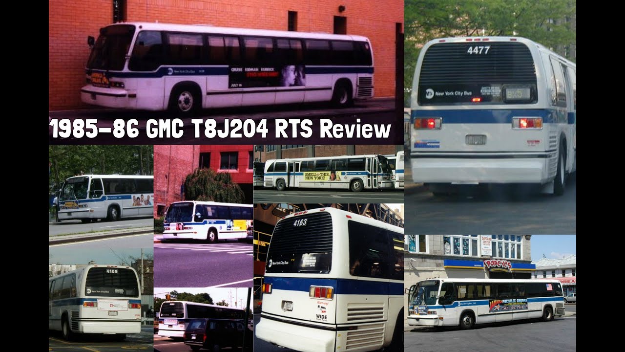 NYCT/MaBSTOA 1985-86 GMC T8J204/206 RTS Review - YouTube
