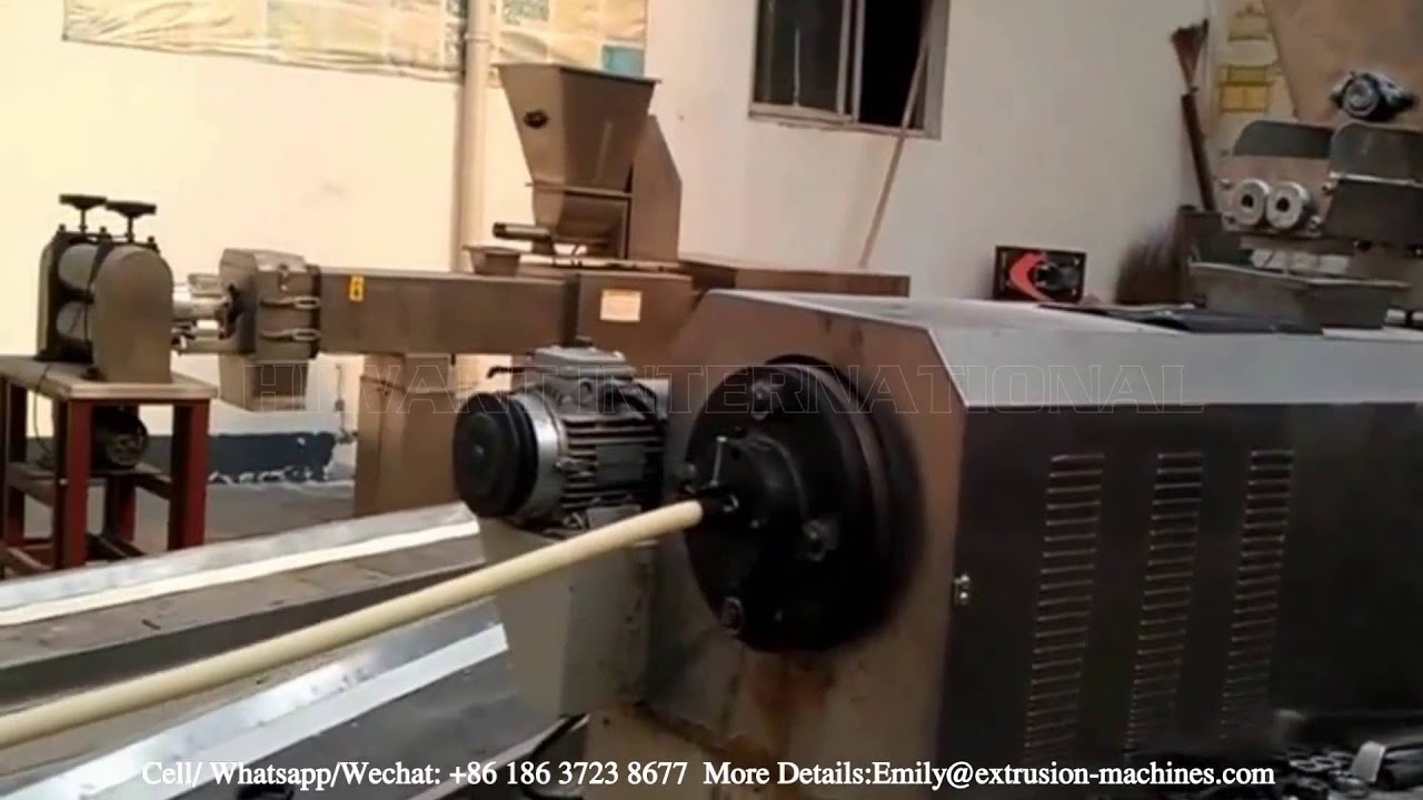 Corn stick making machine Filled with various materials ,sugar ...