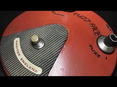 Original vintage 1966 Arbiter fuzz face vs Ivor 66 fuzz face - YouTube