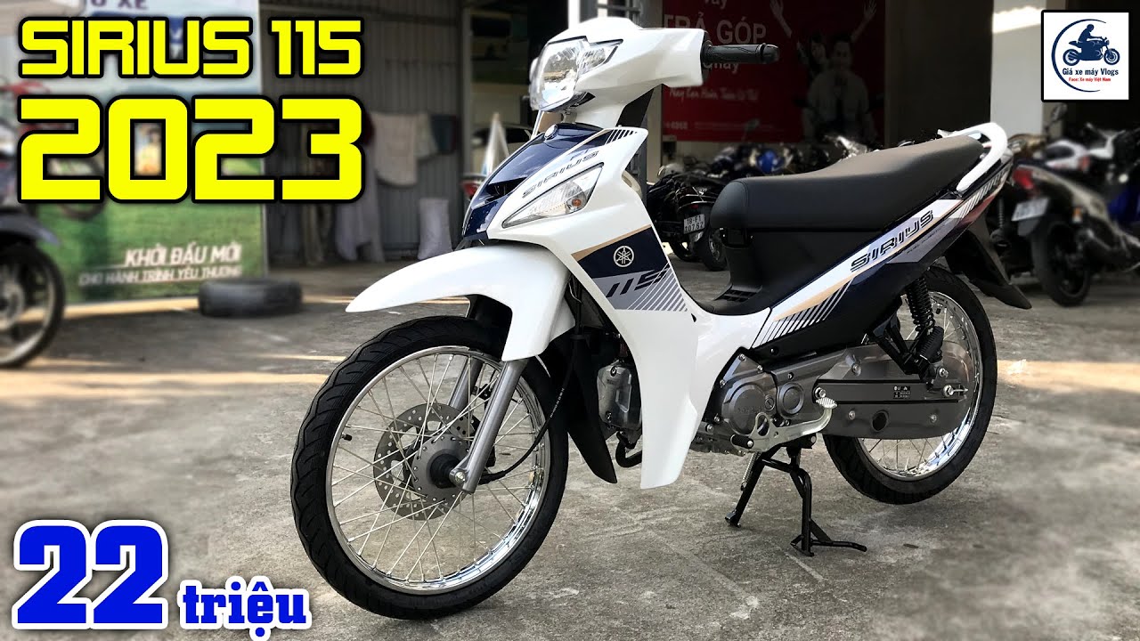 Sirius 115 2023 “TRẮNG XANH”cực ĐẸP ️ 22 triệu 1 em Sirius 115 2023 ...