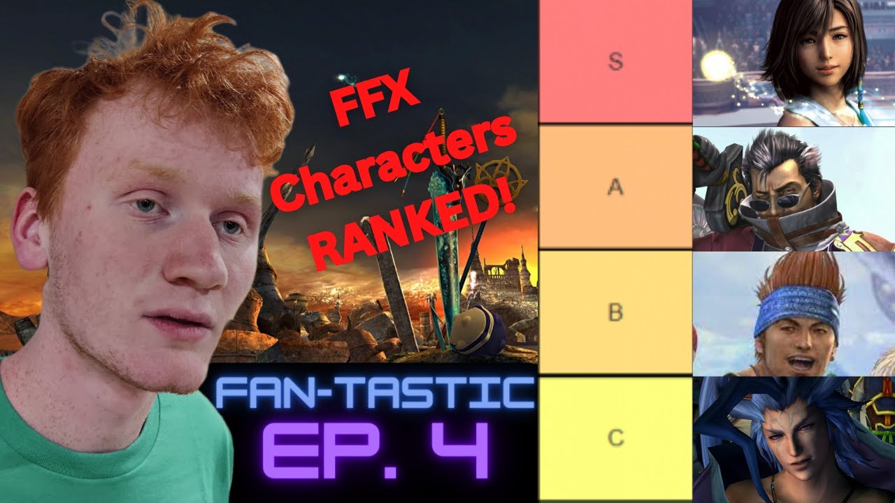 All Final Fantasy X Characters RANKED by YOU! (Fan-tastic Rankings Ep ...