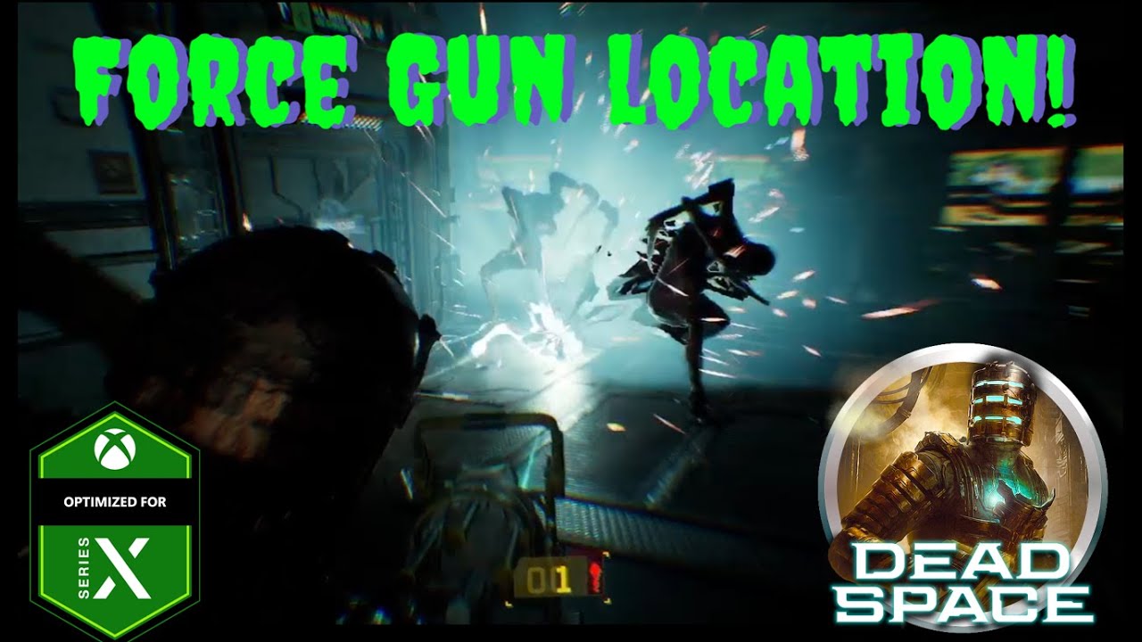 Dead Space Remake Force Gun location and gameplay in Chapter 6! - YouTube