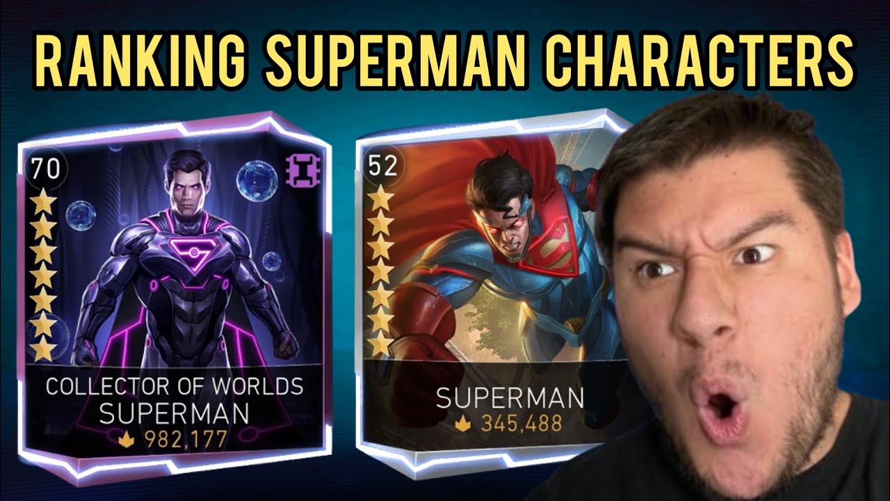 Ranking All Superman Characters From Worst To Best!!! (Updated ...