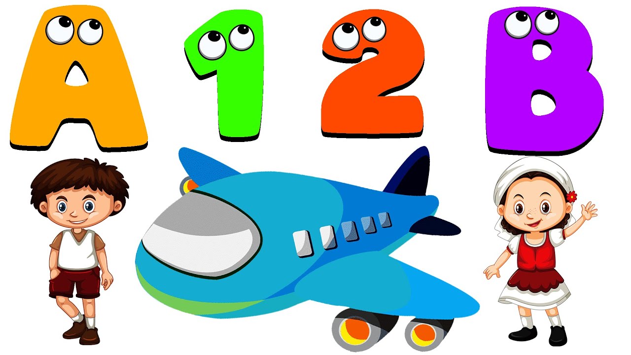 ABC And 123 Learning Videos For 4 Years Old | Kids Learning Videos ...