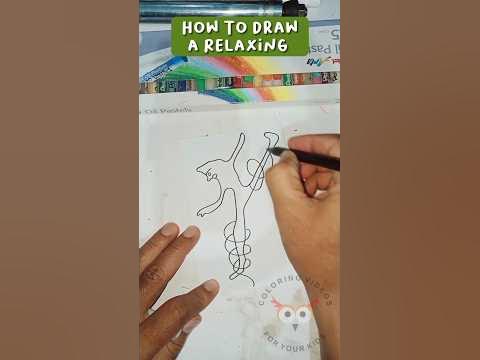 How To Draw a Relaxing #drawingforkids #artdrawing #art #easydraw # ...