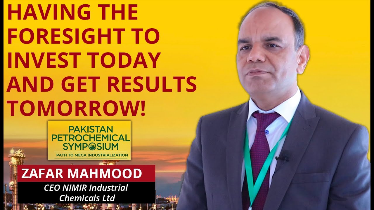 Having the foresight to invest today and get results tomorrow | Zafar ...