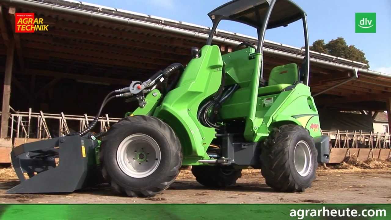 Avant R35 Multifunktionslader im AGRARTECHNIK-Maschinentest - YouTube