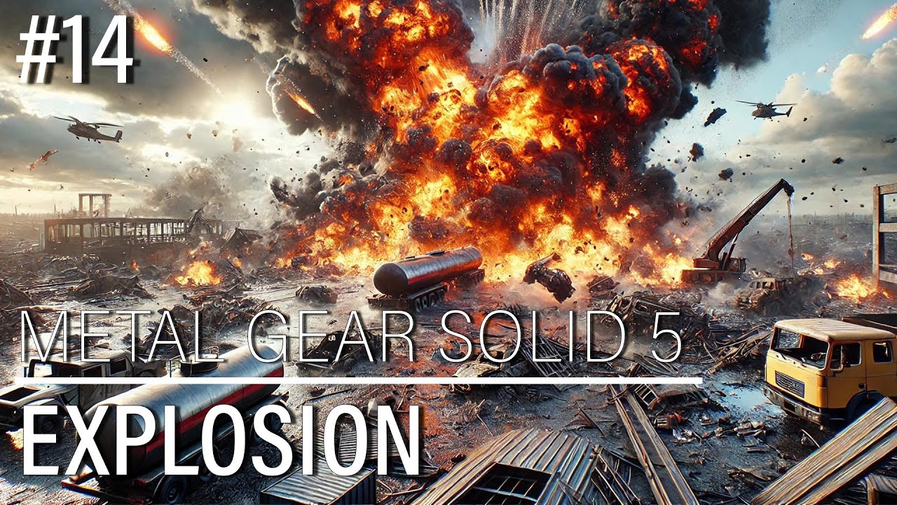 METAL GEAR SOLID V: The Phantom Pain || Explosion || LET'S PLAY FR #14 ...