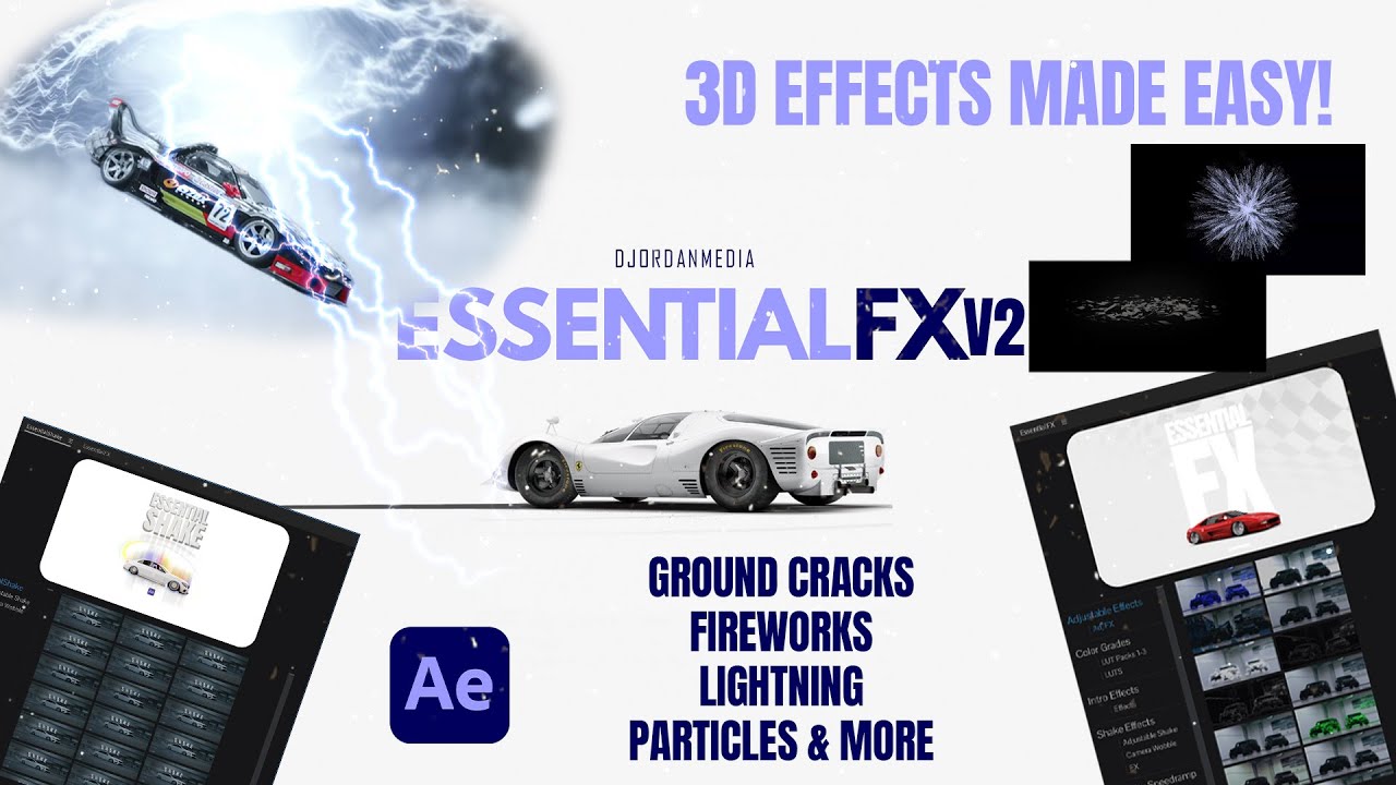 I made 3D Effects EASY in After Effects! | EssentialFX v1.0.2 - YouTube