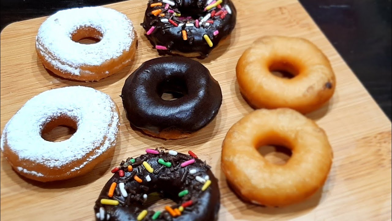 Dount (easy and simple way of making donut with step by step clear ...