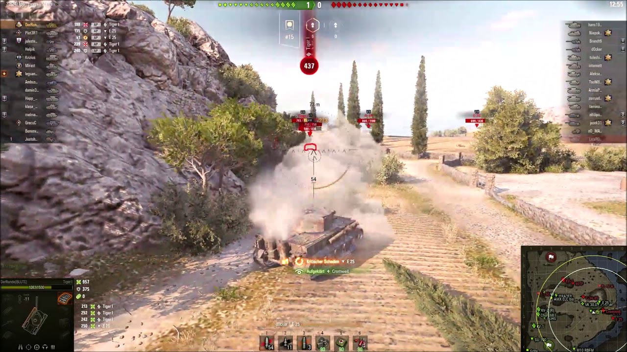 World of Tanks - Tiger 1 Panzerass - YouTube