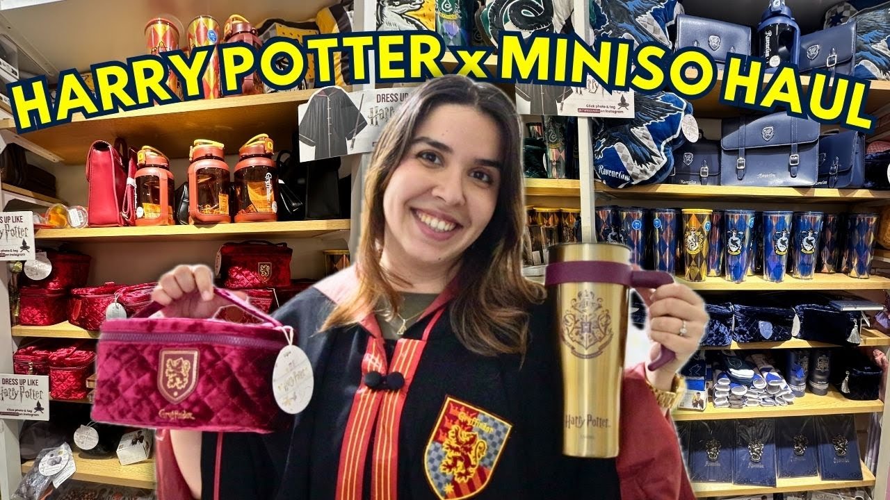 Miniso Harry Potter Collection in India!!! HUGE Stationery HAUL ...