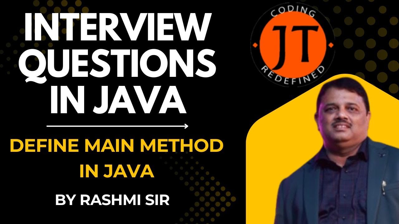 Nail Your First Java Interview with 2nd Questions! l Java Institute l Rashmi Kanta Das Sir - YouTube