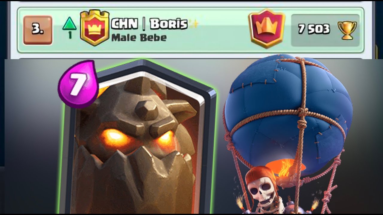 BEST LAVA LOON DECK in Clash Royale👈 Boris Clash Royale - YouTube