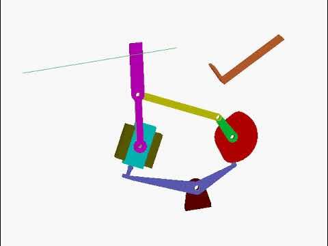 Cam Linkage Combined Conveying Thin Plate Mechanism - YouTube