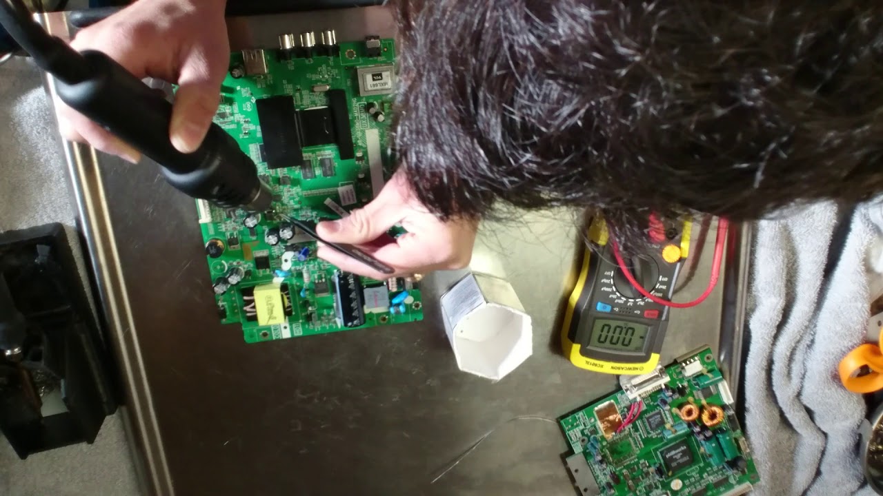 Part 4 Scavenging! Wacom Cintiq 22HD DTK-2200 Display Not Lighting ...