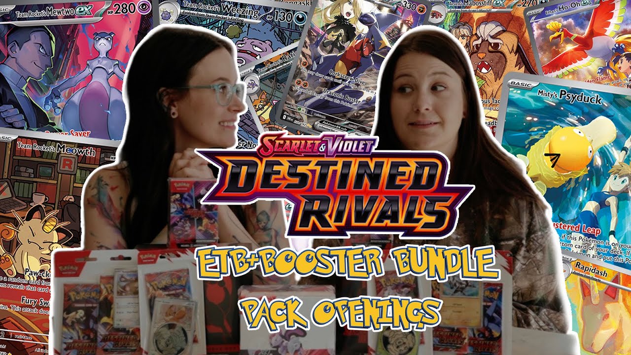 Catziilla & Fooya Open Destined Rivals ETB+Booster Bundles - YouTube
