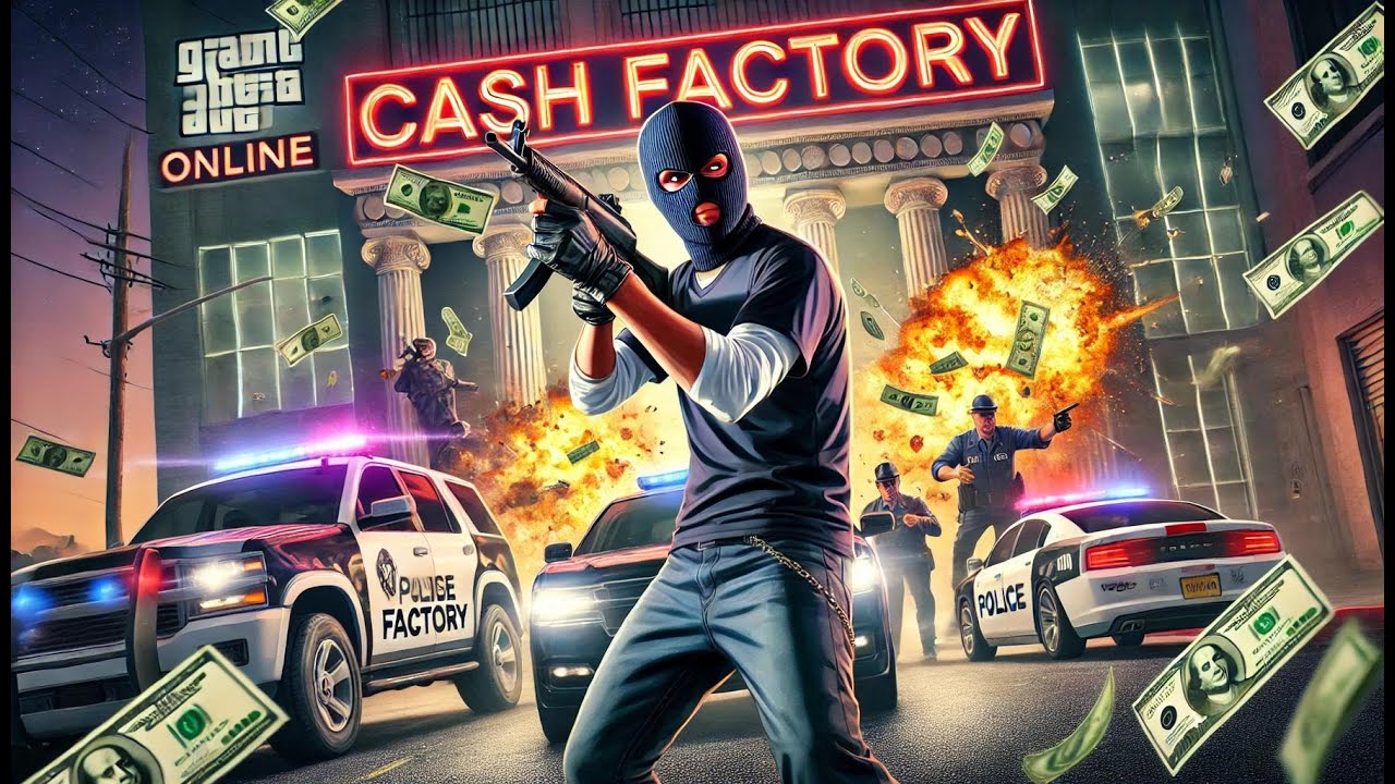 GTA V Online: "Stealing from Cash Factory Supply in GTA V! 💰🔥 - YouTube