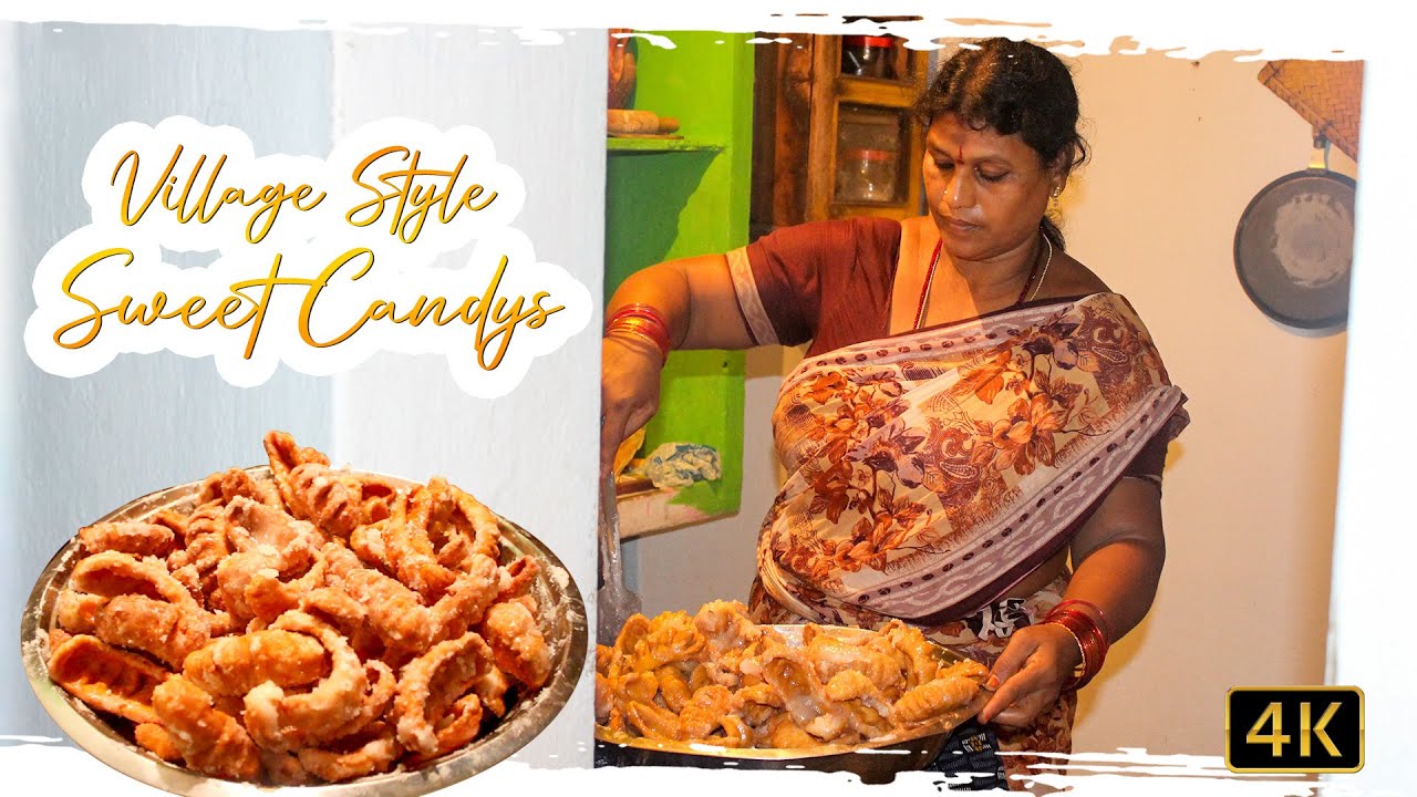Village Style Traditional Sweet Sugar Candys || Gorumitilu ...