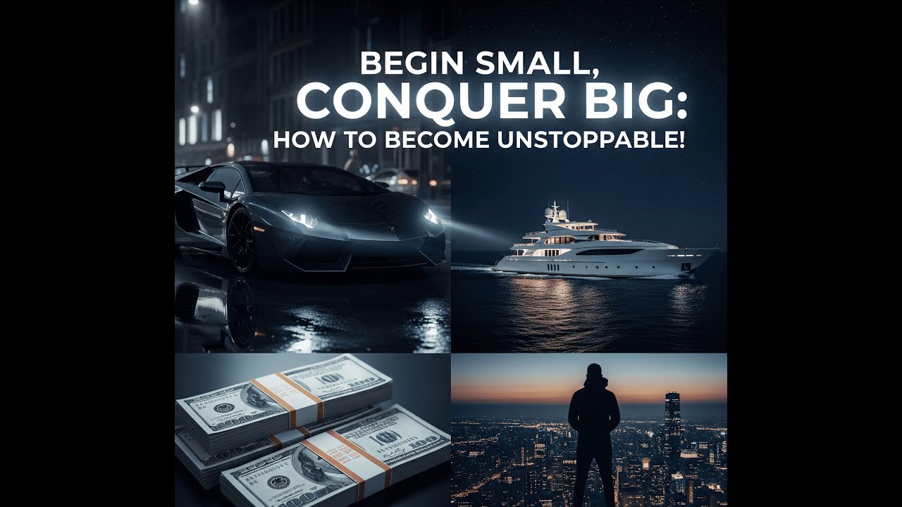 Begin Small, Conquer Big: How to Become Unstoppable! - YouTube